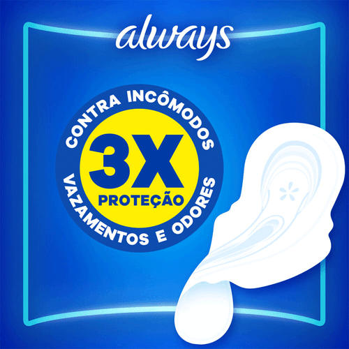 Absorvente Always Tamanho M Ultrafino Seca 8 Unidades - Drogaria Sao Paulo