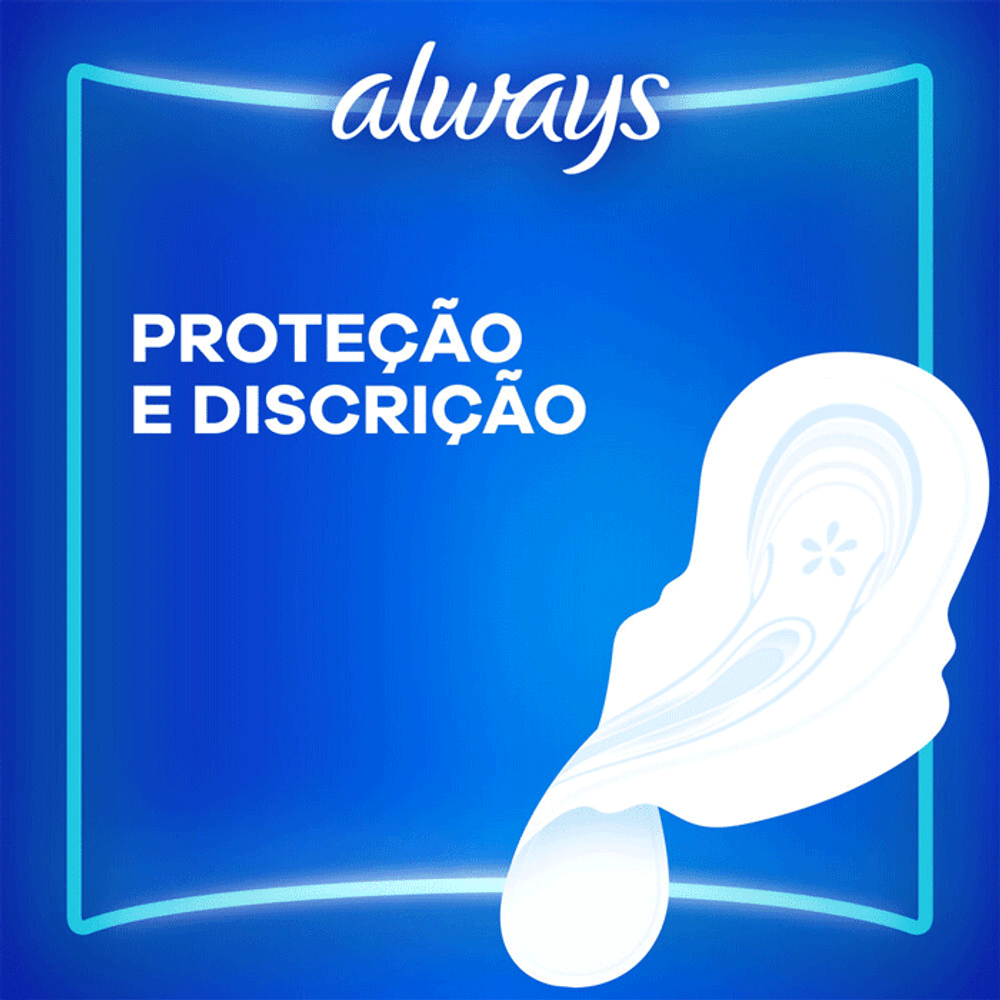 Absorvente Always Tamanho M Ultrafino Seca 8 Unidades - Drogaria Sao Paulo