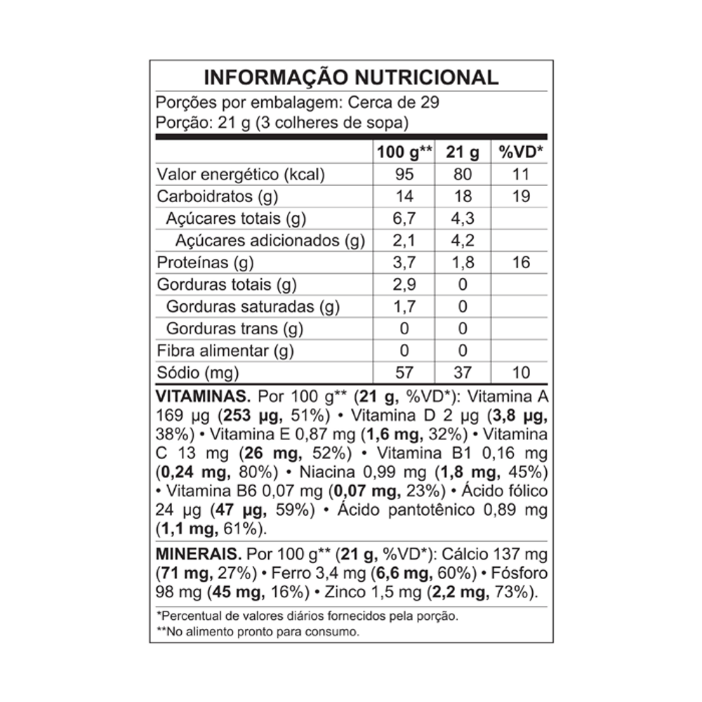 Cereal Infantil Multicereais Mucilon 600g - Drogaria Sao Paulo