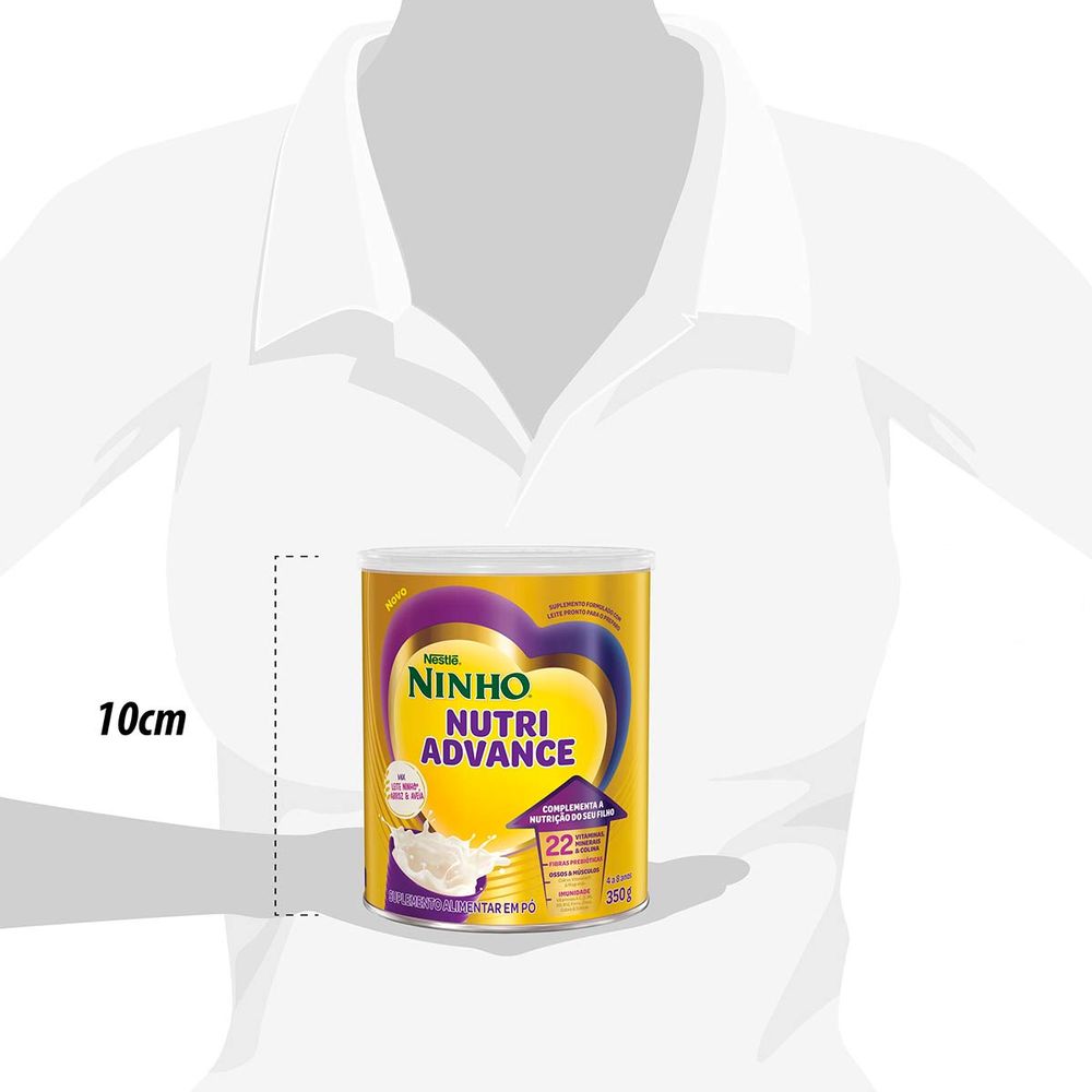 Suplemento Alimentar Ninho Nutriadvance Baunilha 350g - Drogaria Sao Paulo