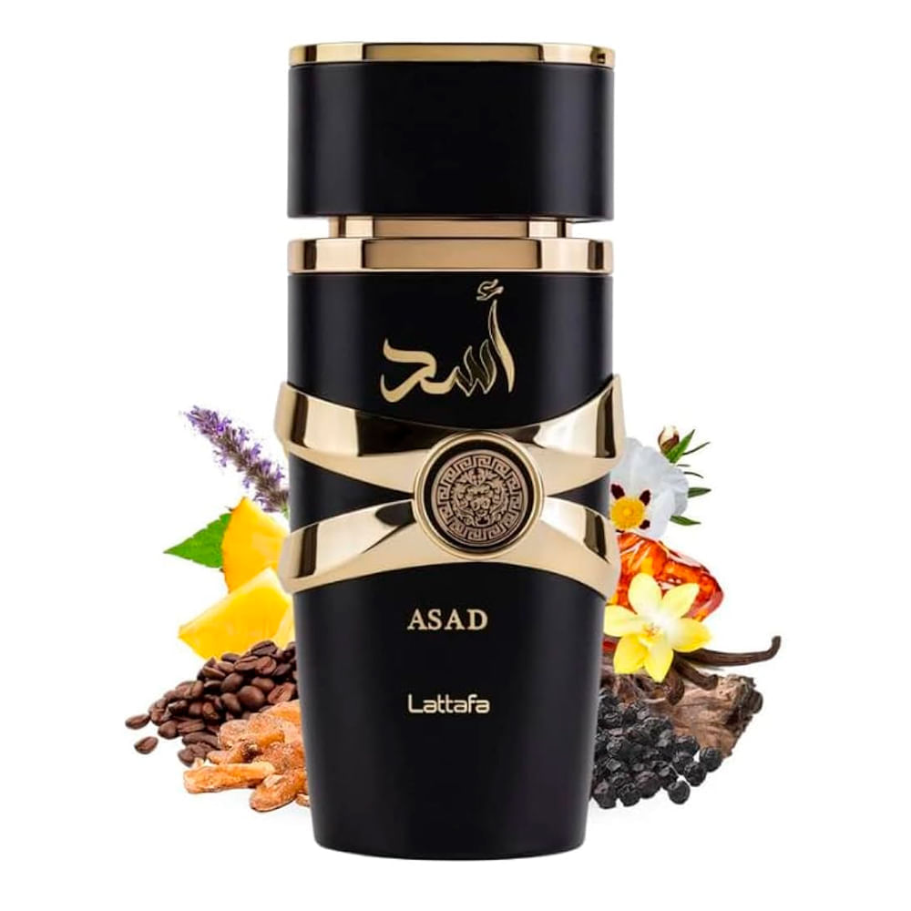 Kit Lattafa Asad 5th Anniversary Edition Edp Masculino 100ml + Edp ...
