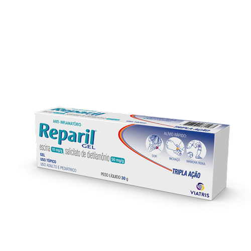 Anti-inflamatório Reparil Gel 30g - Drogaria Sao Paulo