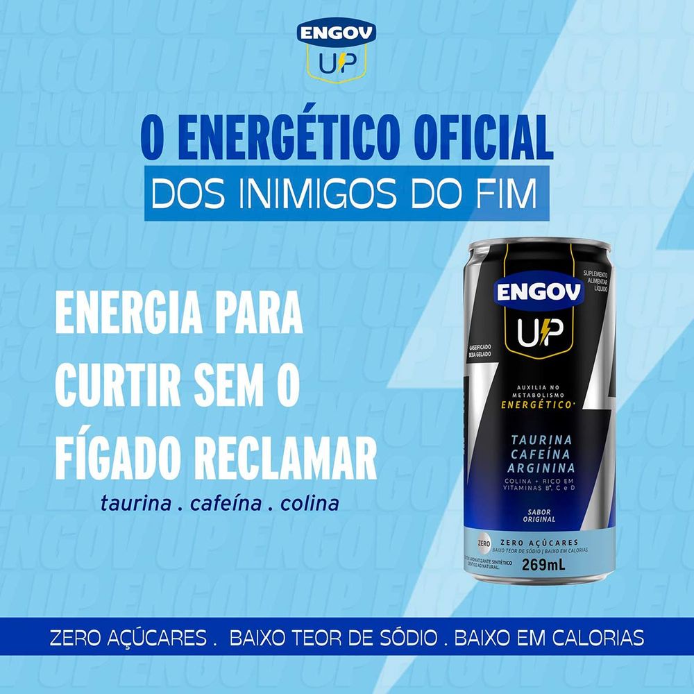 Energético Engov Up Original 269ml - Drogaria Sao Paulo