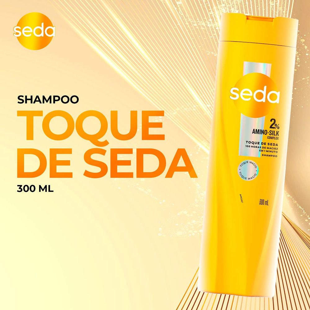 Shampoo Seda Toque De Seda 300ml - Drogaria Sao Paulo