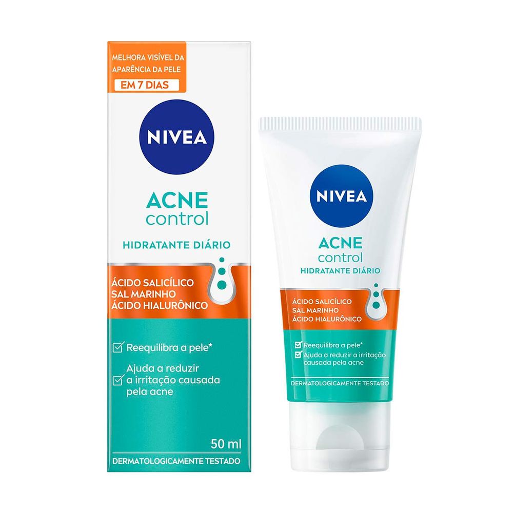 Hidratante Facial Nívea Acne Control 50g - Drogaria Sao Paulo