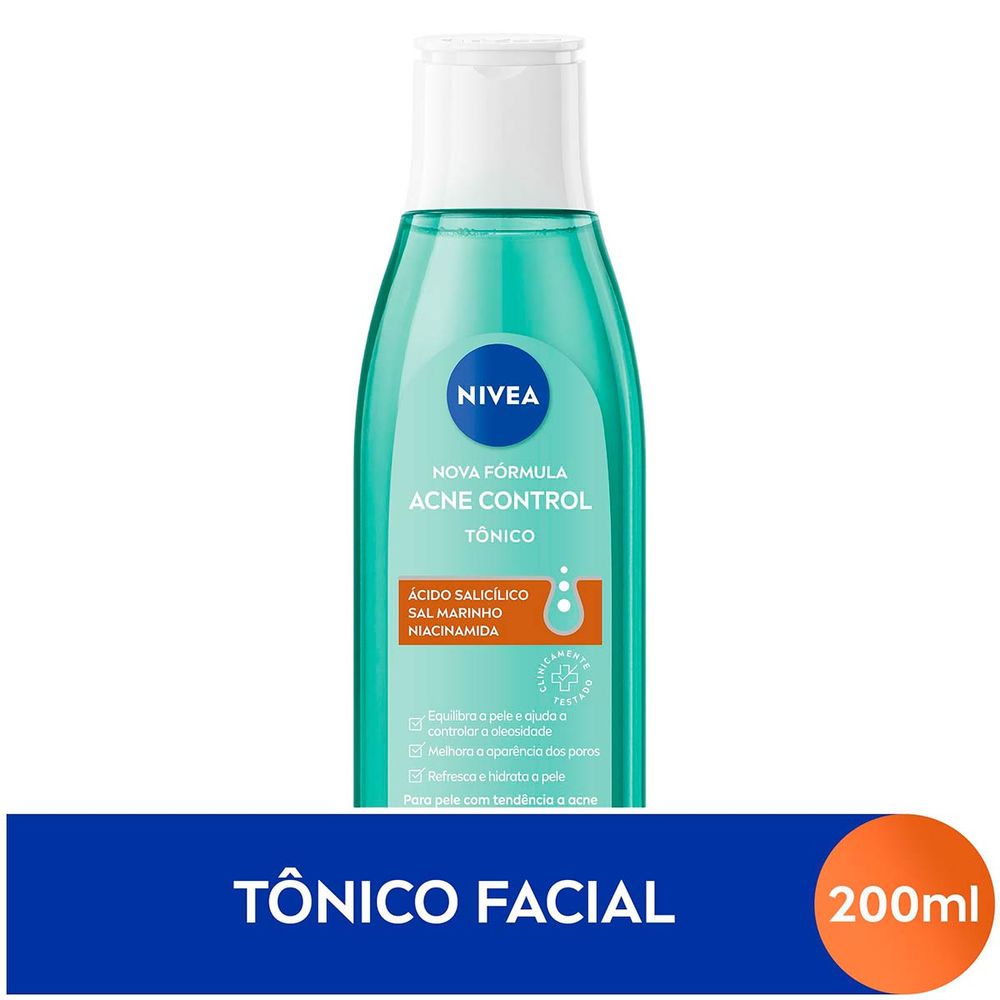 Tônico Facial Nívea Acne Control 200ml - Drogaria Sao Paulo