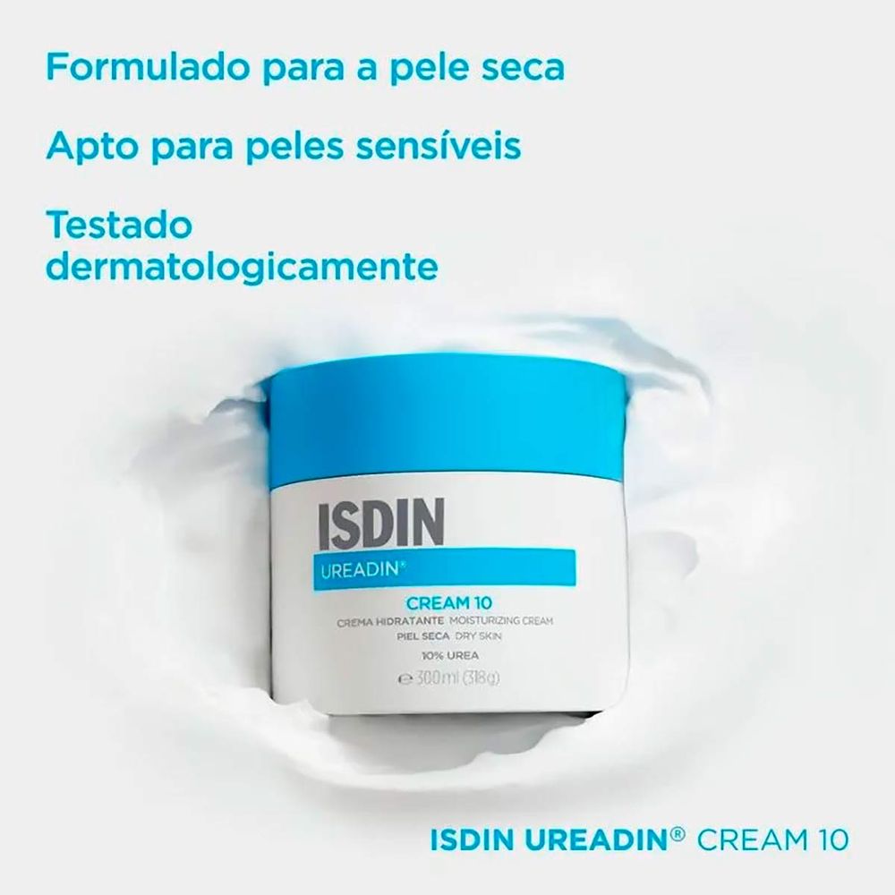 Hidratante Corporal Isdin Ureadin Cream 10% Ureia 300ml - Drogaria Sao ...