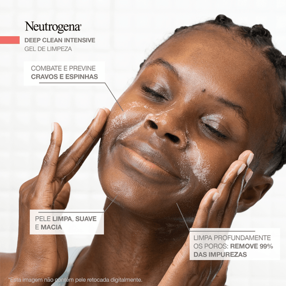 Gel de Limpeza Facial Neutrogena Deep Clean Intensive 60g - Drogaria ...