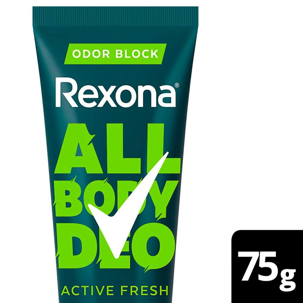 Desodorante Corporal Rexona All Body Deo Active Fresh 75g Creme ...