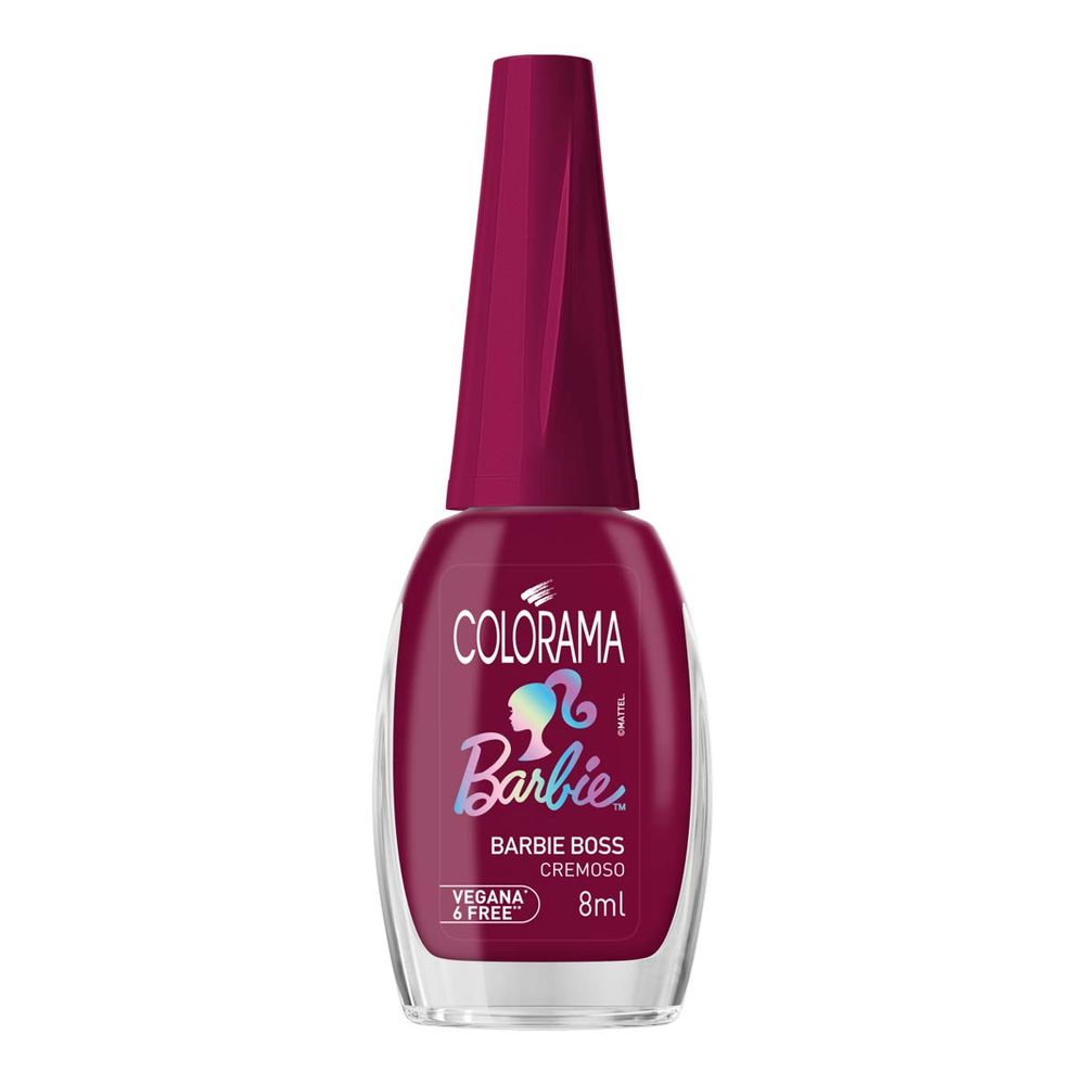 Kit Esmalte Colorama Barbie Boss + Poderosa + Barbie Girl + Toda ...