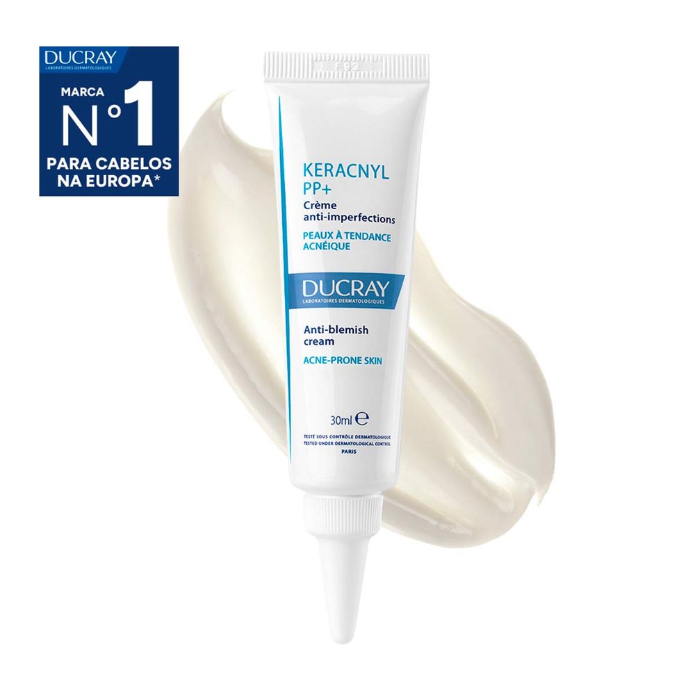 Creme Tratamento Antiacne Ducray Keracnyl PP+ 30ml - Drogaria Sao Paulo