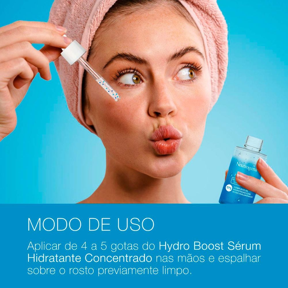 Sérum Hidratante Neutrogena Hydro Boost Concentrado 30ml - Drogaria Sao ...