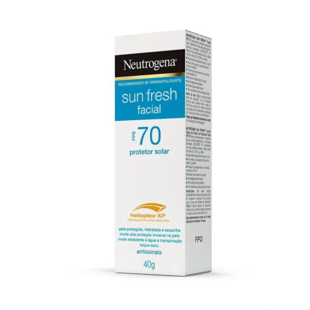 Protetor Solar Facial Neutrogena SunFresh FPS70 40g - Drogaria Sao Paulo