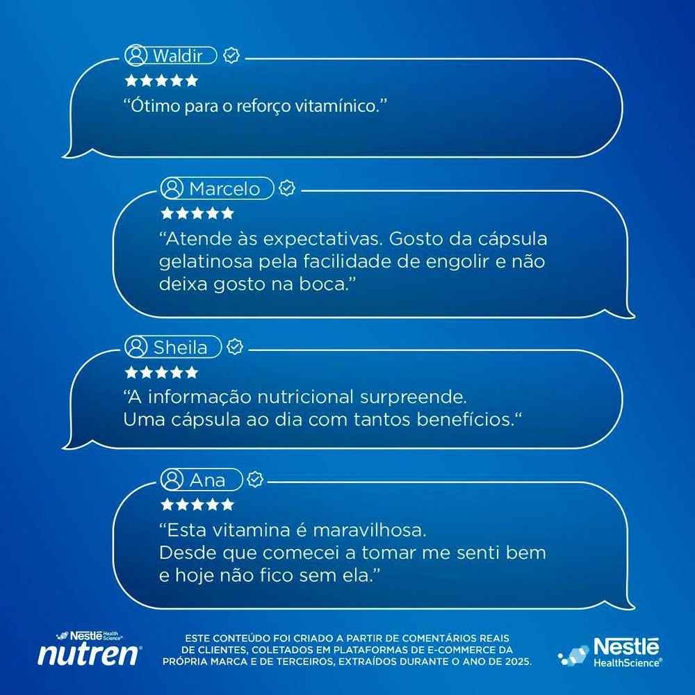 Suplemento Alimentar Nutren Triptofano Pré-Ciclo FEM 10 Cápsulas ...