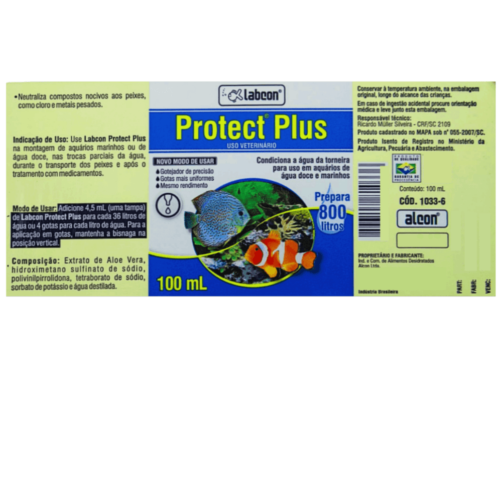 Alcon Labcon Protect Plus 100ml - Drogaria Sao Paulo