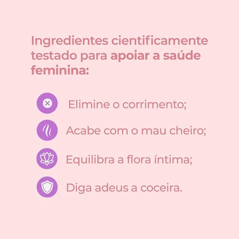 Imunofem, Suplemento Natural para Saúde Íntima Feminina, Tratamento ...
