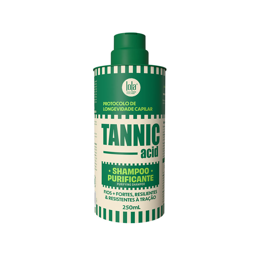 Kit Lola From Rio Tannic Shampoo 250ml + a Fórmula Máscara 450g ...