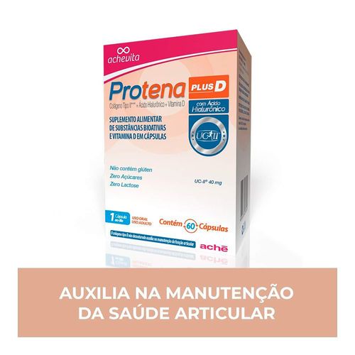 Suplemento Alimentar Protena Plus D 60 Cápsulas - Drogaria Sao Paulo