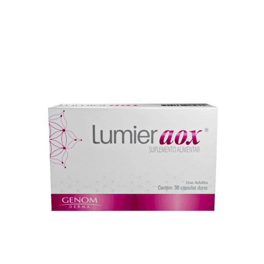 Lumier Aox 30 Cápsulas Genon - Drogaria Sao Paulo