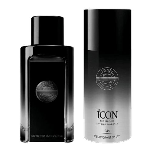 Kit Banderas The Icon Masculino - Edp 100ml + Deo 150ml - Drogaria Sao ...
