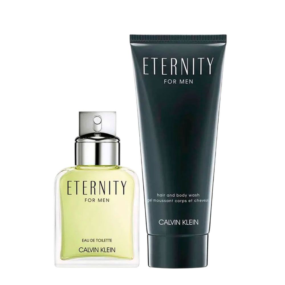 Kit Calvin Klein Eternity Masculino - Edt 50ml + Sg 100ml - Drogaria ...
