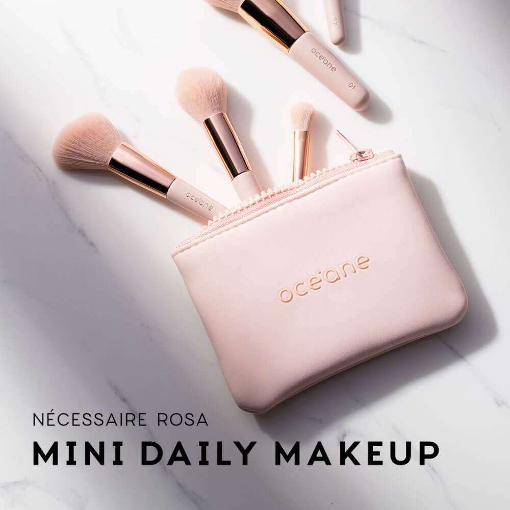 Mini Nécessaire Rosa Daily Makeup - Drogaria Sao Paulo