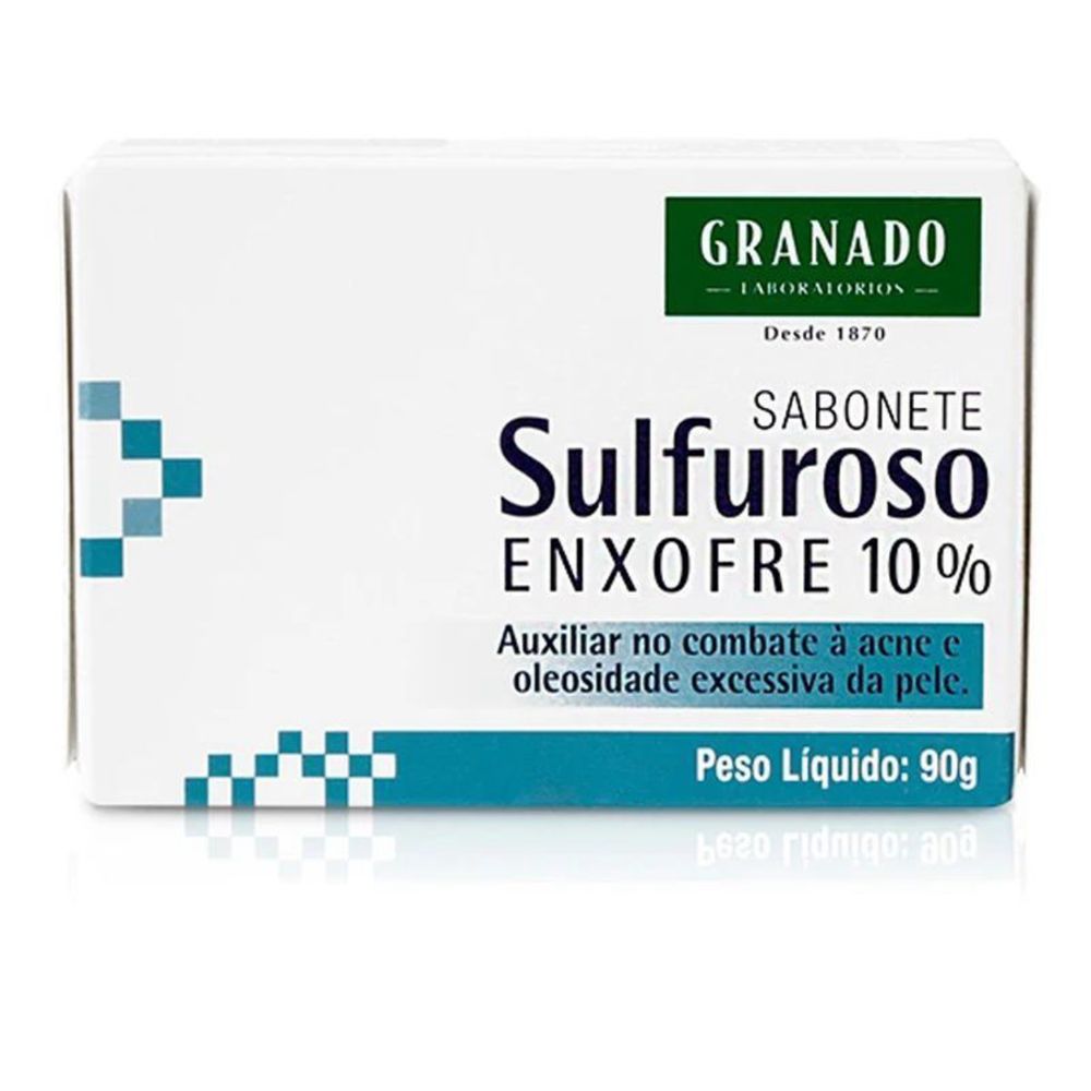 Sabonete em Barra Sulfuroso Granado 90g - Drogaria Sao Paulo