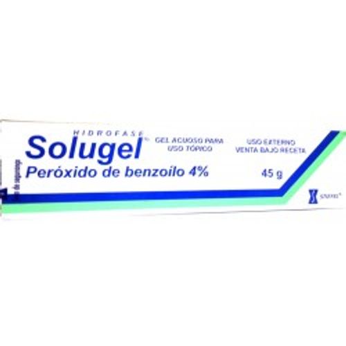 Solugel 4% Antiacne GSK 45g - Drogaria Sao Paulo