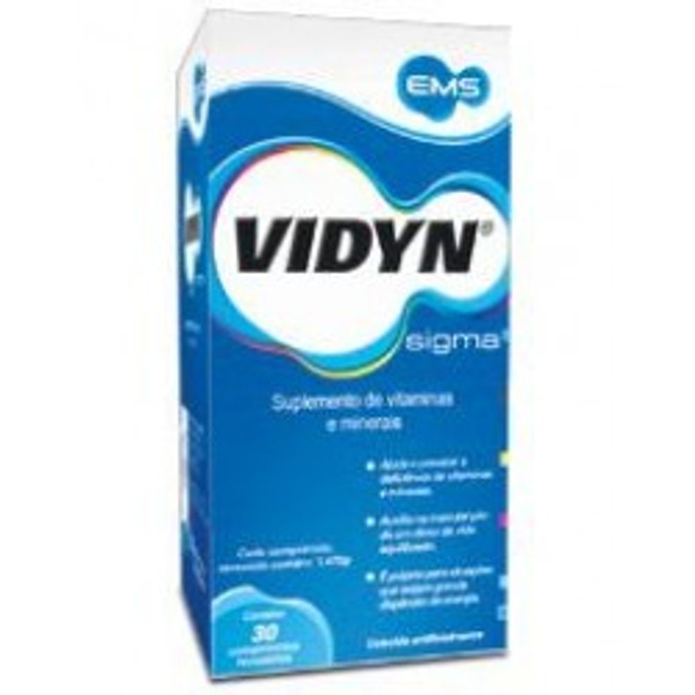 Vidyn 30 Drágeas - Drogaria Sao Paulo