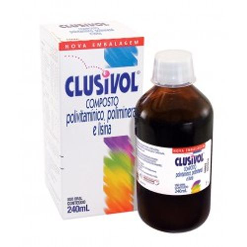Clusivol Composto Pfizer 240ml - Drogaria Sao Paulo