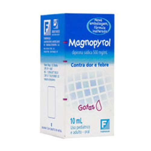Magnopyrol 500mg/ml 10ml Gotas - Drogaria Sao Paulo