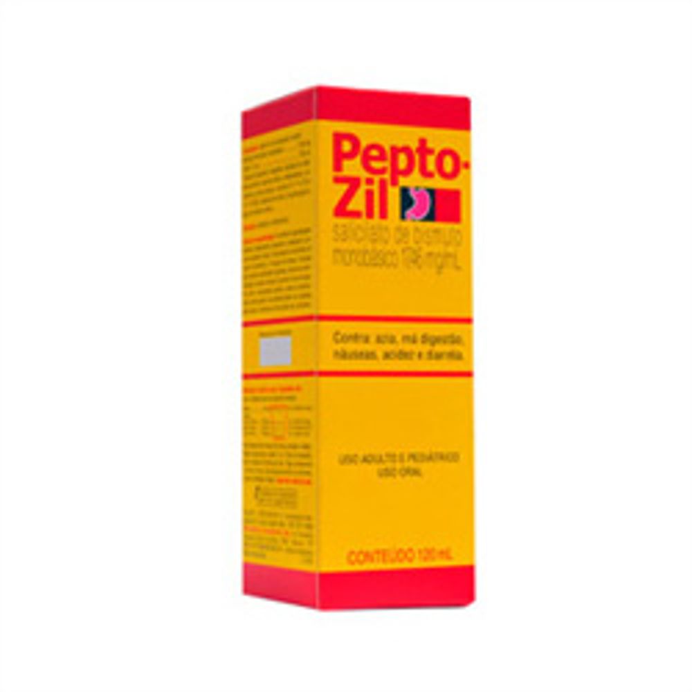 Pepto-zil Suspensão 120ml - Drogaria Sao Paulo