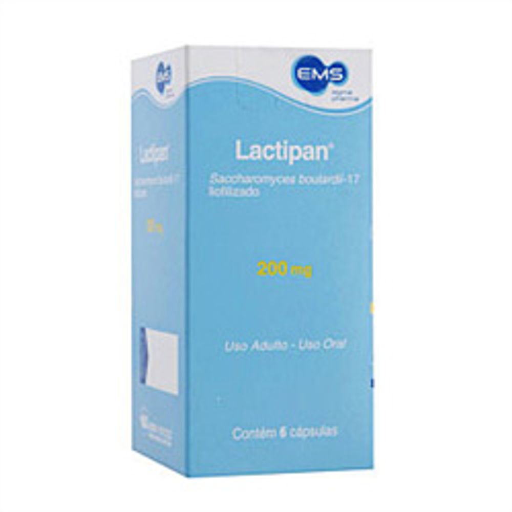 Lactipan 200mg EMS 6 Comprimidos - Drogaria Sao Paulo