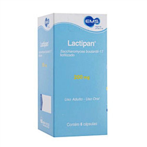 Lactipan 200mg EMS 6 Comprimidos - Drogaria Sao Paulo