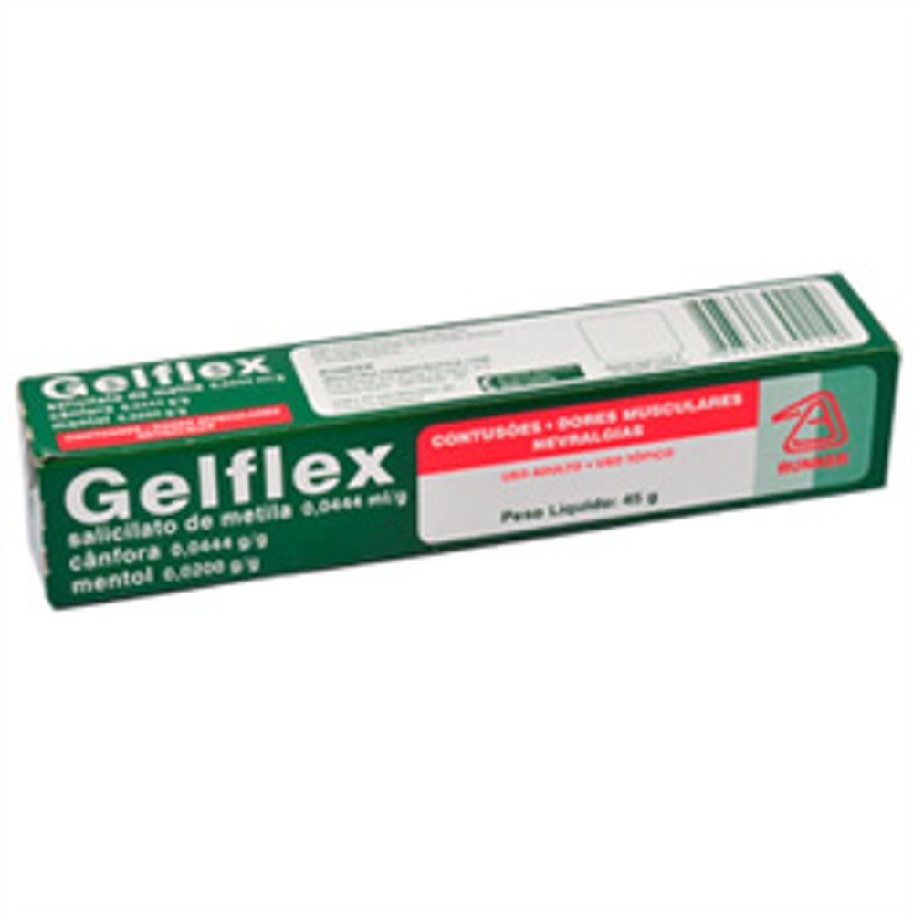 Gelflex Pomada Valeant 45g - Drogaria Sao Paulo