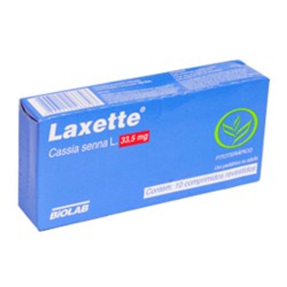 Laxette 33 5mg Biolab 10 Comprimidos - Drogaria Sao Paulo