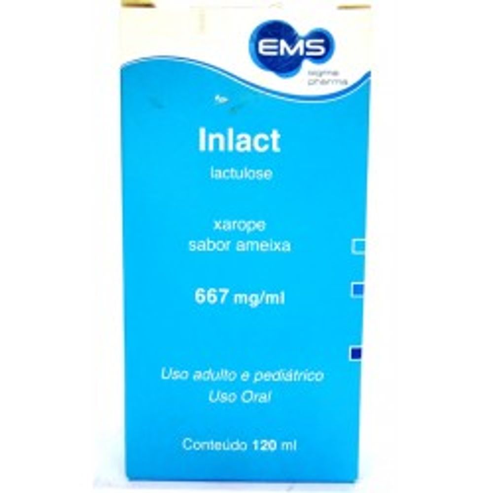Inlact 667mg/ml Ameixa EMS 120ml Xarope - Drogaria Sao Paulo