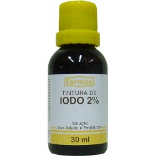 Tintura de Iodo Farmax 30ml - Drogaria Sao Paulo