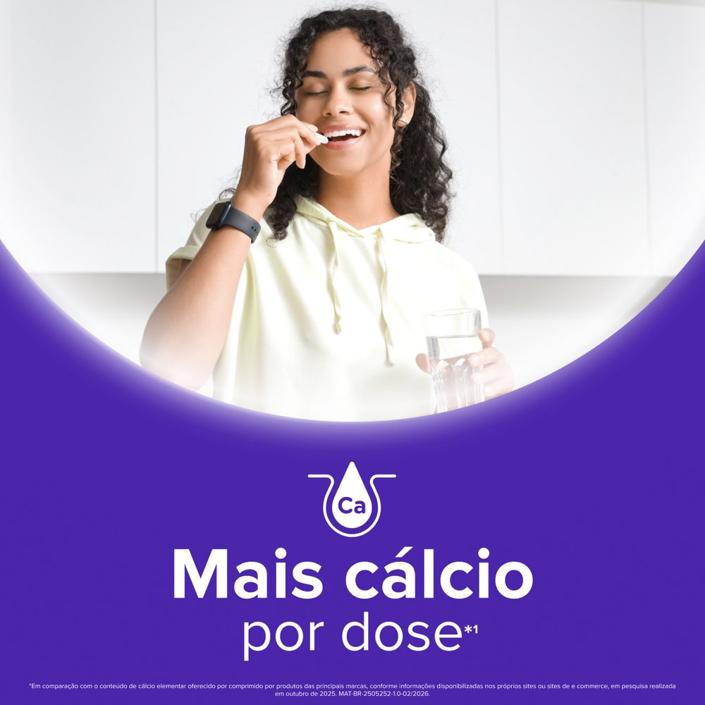 Suplemento Alimentar Os-Cal D Cálcio 500mg + Vitamina D 1000UI 60 ...