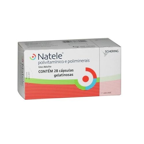 Natele Bayer - 28 Cápsulas - Drogaria Sao Paulo