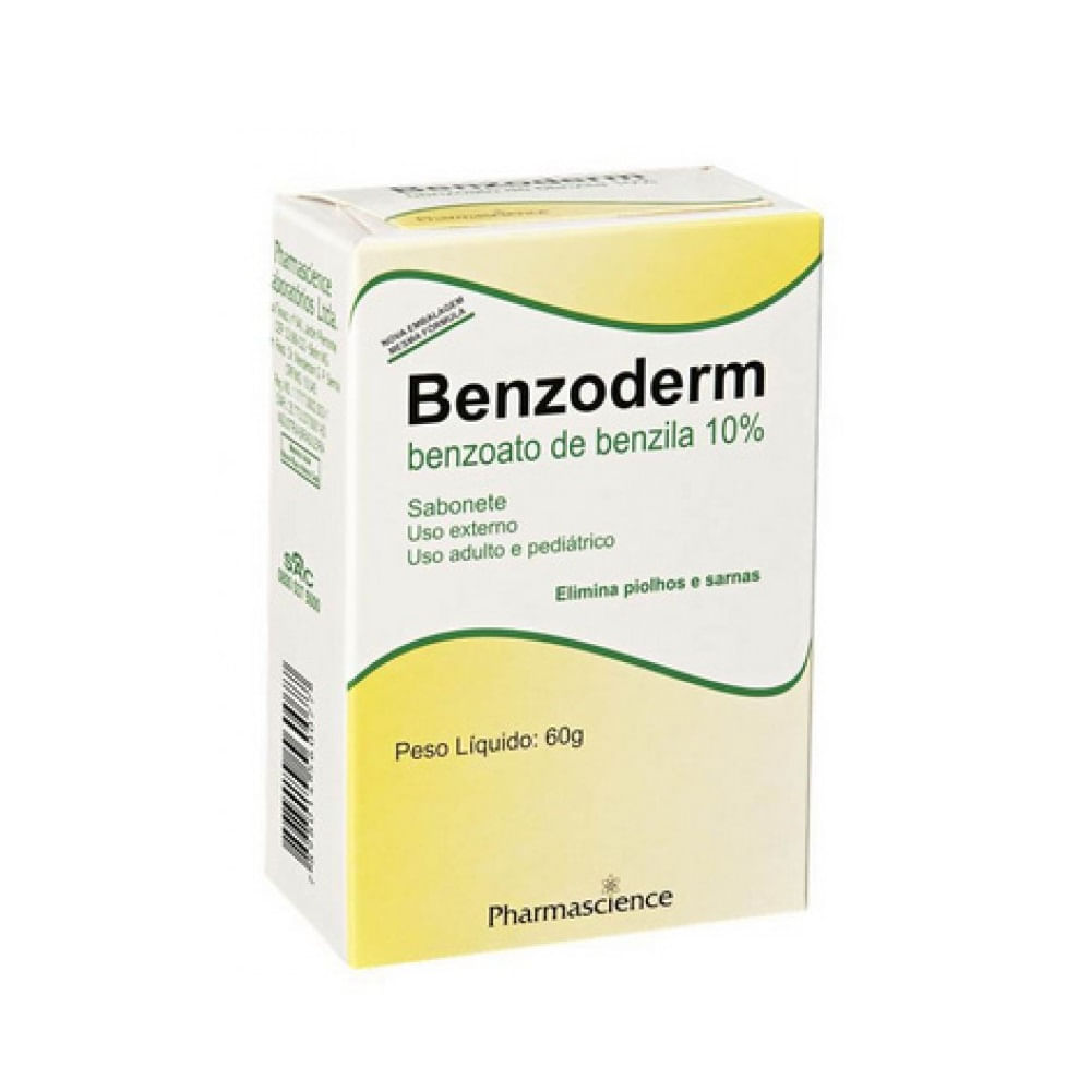 Sabonete Benzoderm 60g - Drogaria Sao Paulo