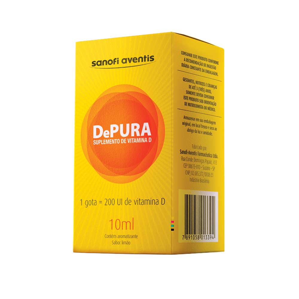 Depura Sanofi Aventis 10ml Gotas - Drogaria Sao Paulo