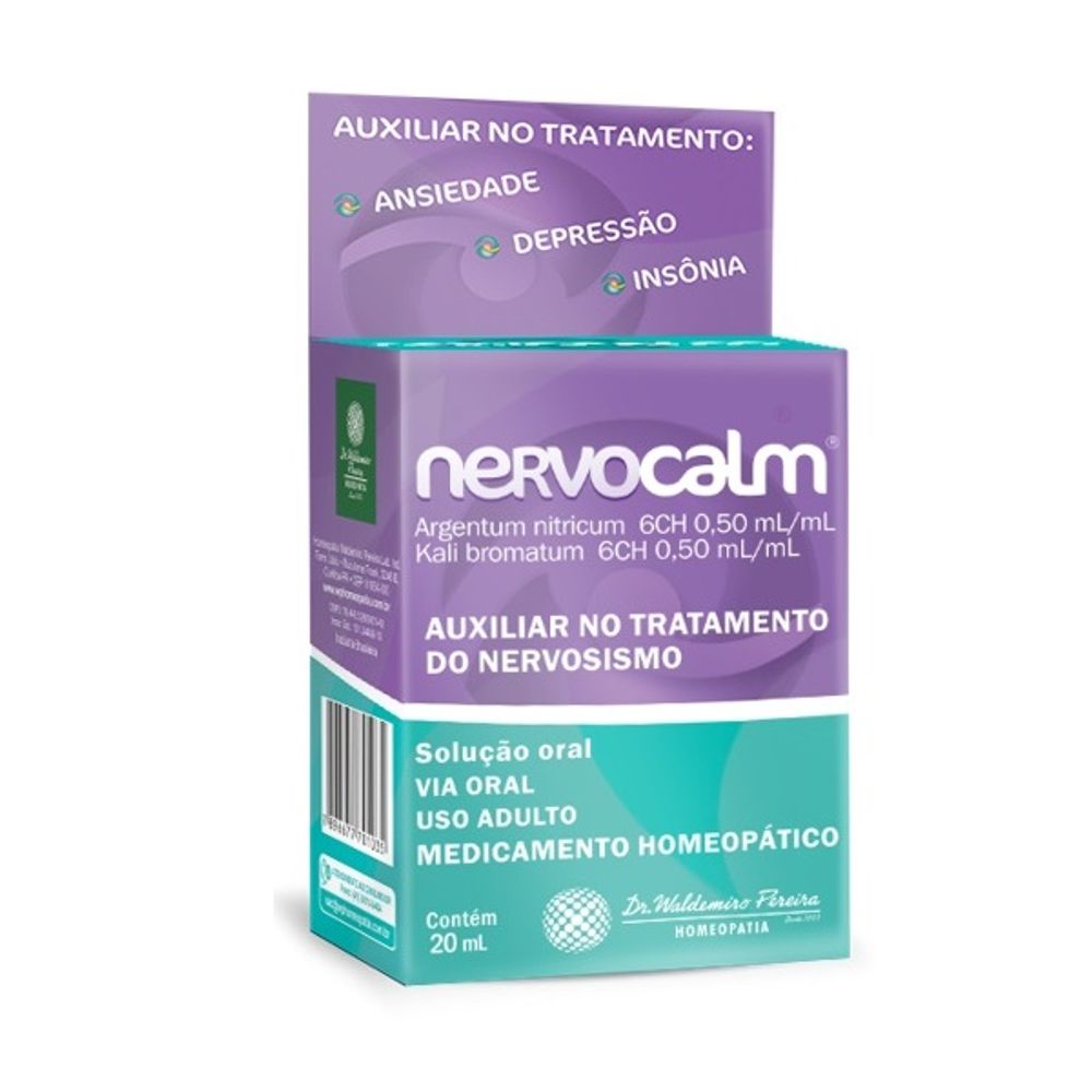 Nervocalm 20ml - Drogaria Sao Paulo