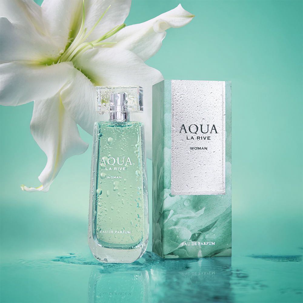 Perfume La Rive Aqua Woman Feminino - Eau de Parfum 90ml - Drogaria Sao ...