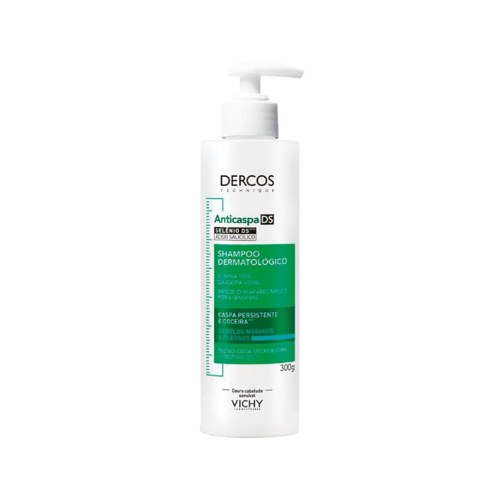 Shampoo Vichy Dercos Anticaspa para Cabelos Normais a Oleosos DS 300g ...
