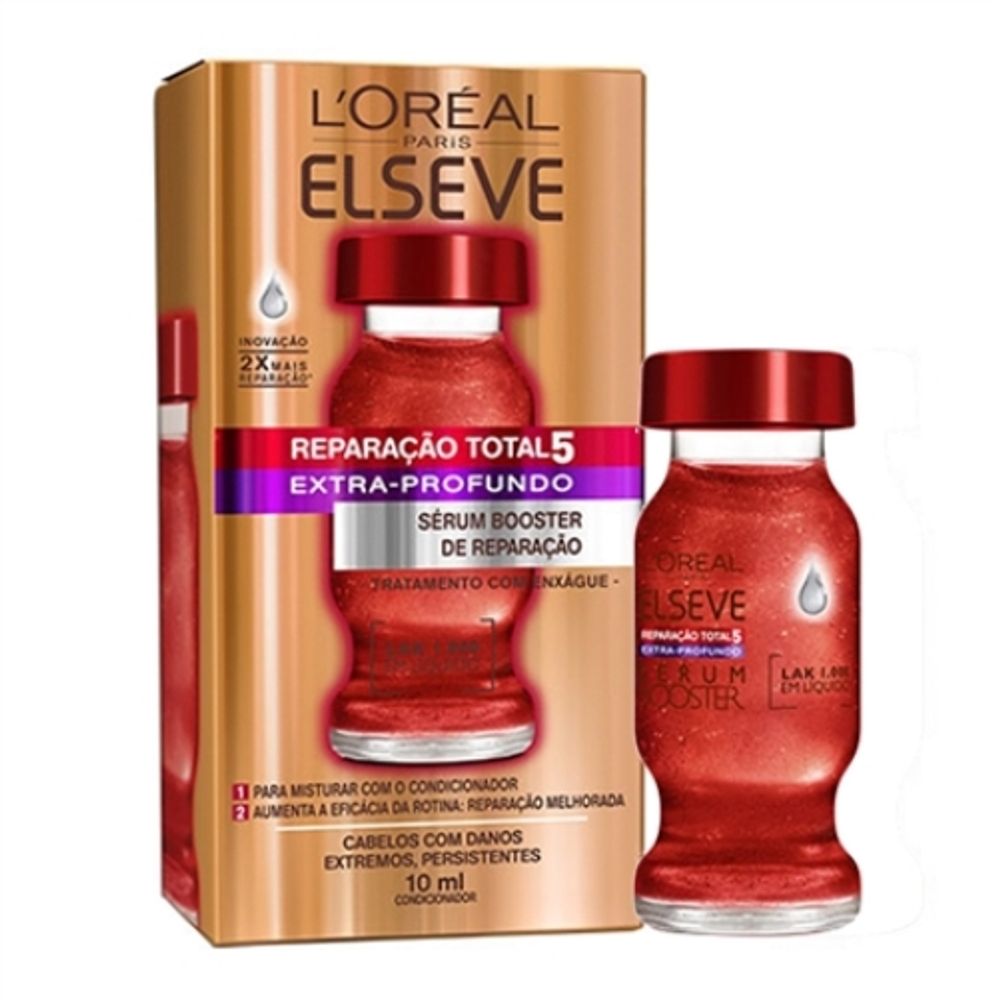Ampola Elseve Booster Reparação Total 10ml - Drogaria Sao Paulo