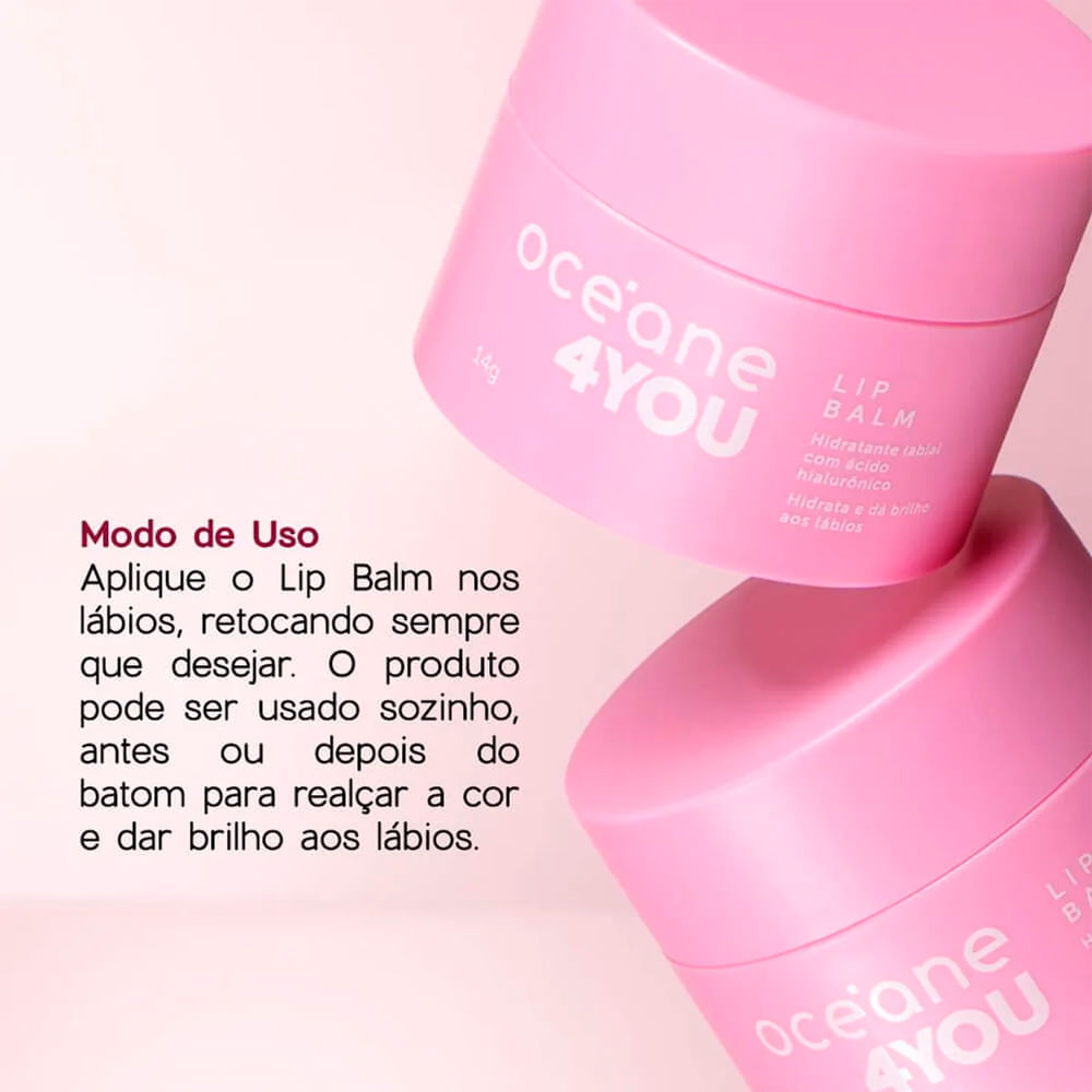 Océane 4 You Lip Balm - Hidratante Labial - Drogaria Sao Paulo