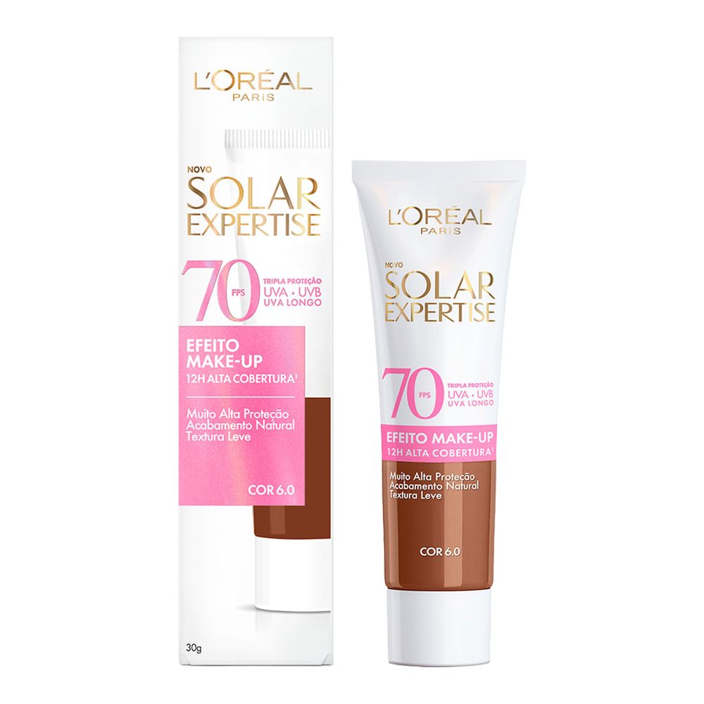 Kit Água Micelar L'Oréal Paris 5 em 1 200ml + Protetor Solar Efeito ...