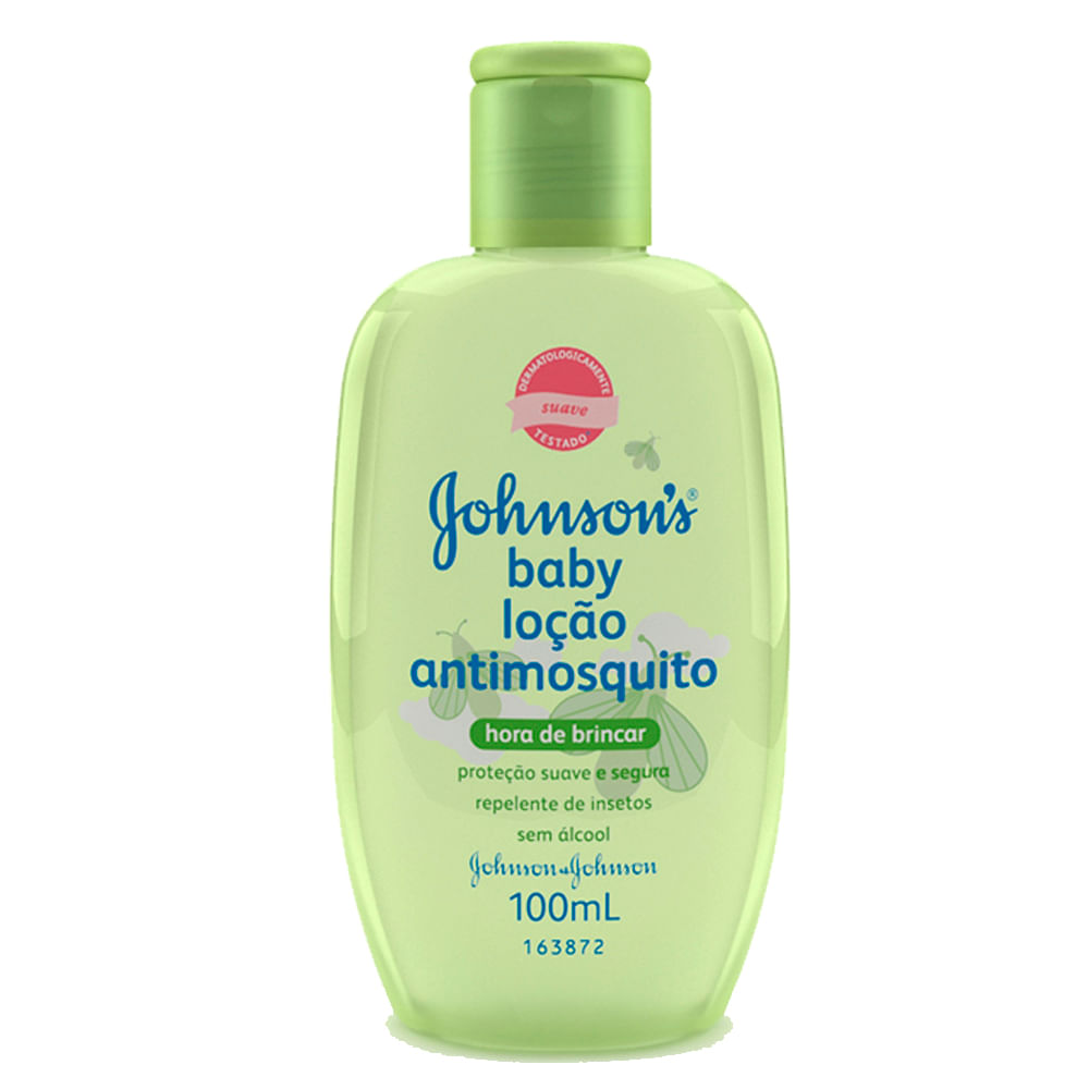 Repelente Johnson's Baby Loção Antimosquito 100ml - Drogaria Sao Paulo