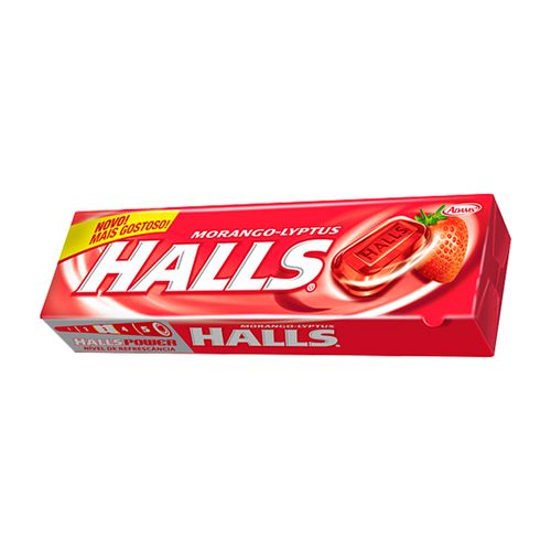 Bala Halls Morango 34g - Drogaria Sao Paulo